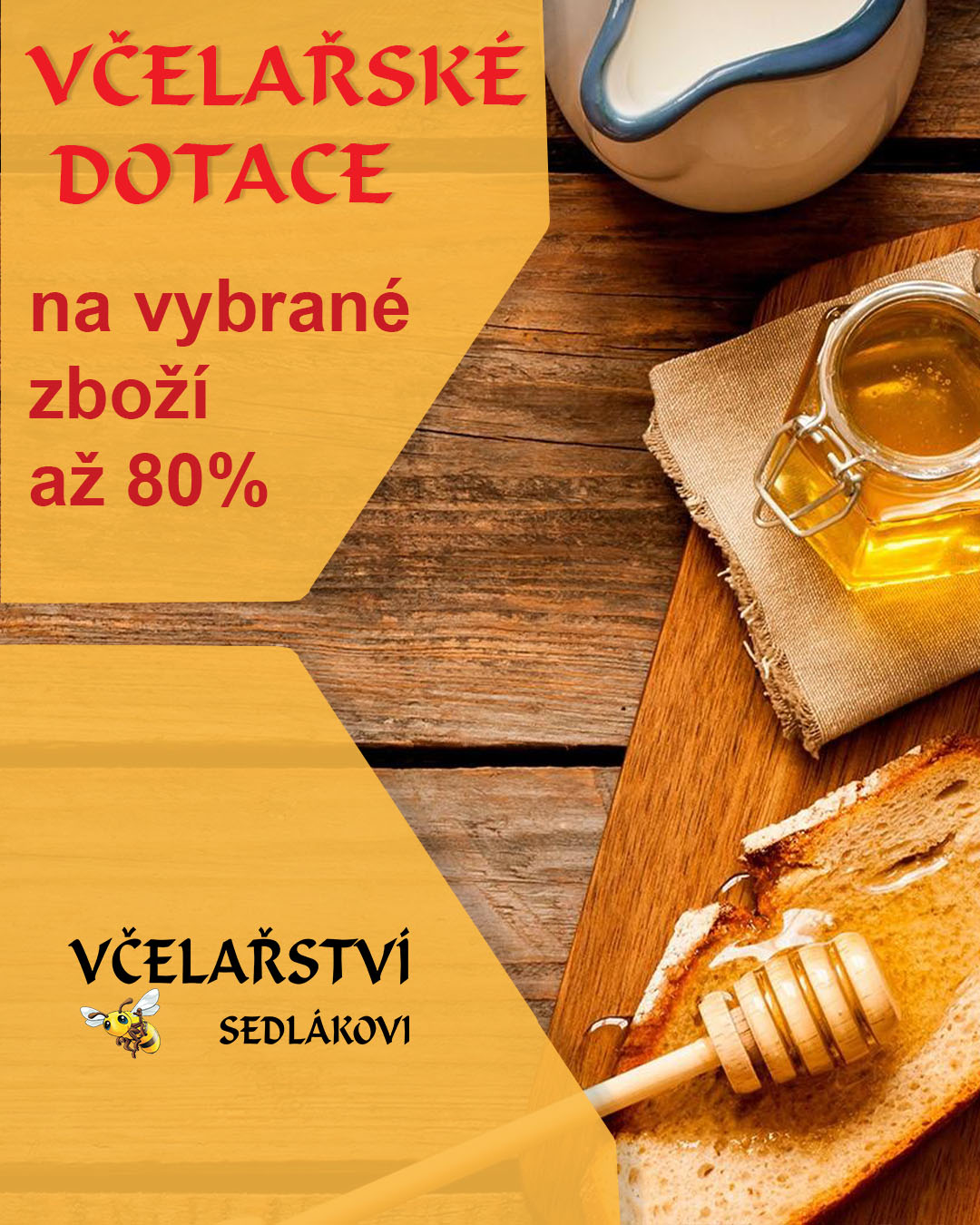 Dotace - Včelařství Sedlákovi